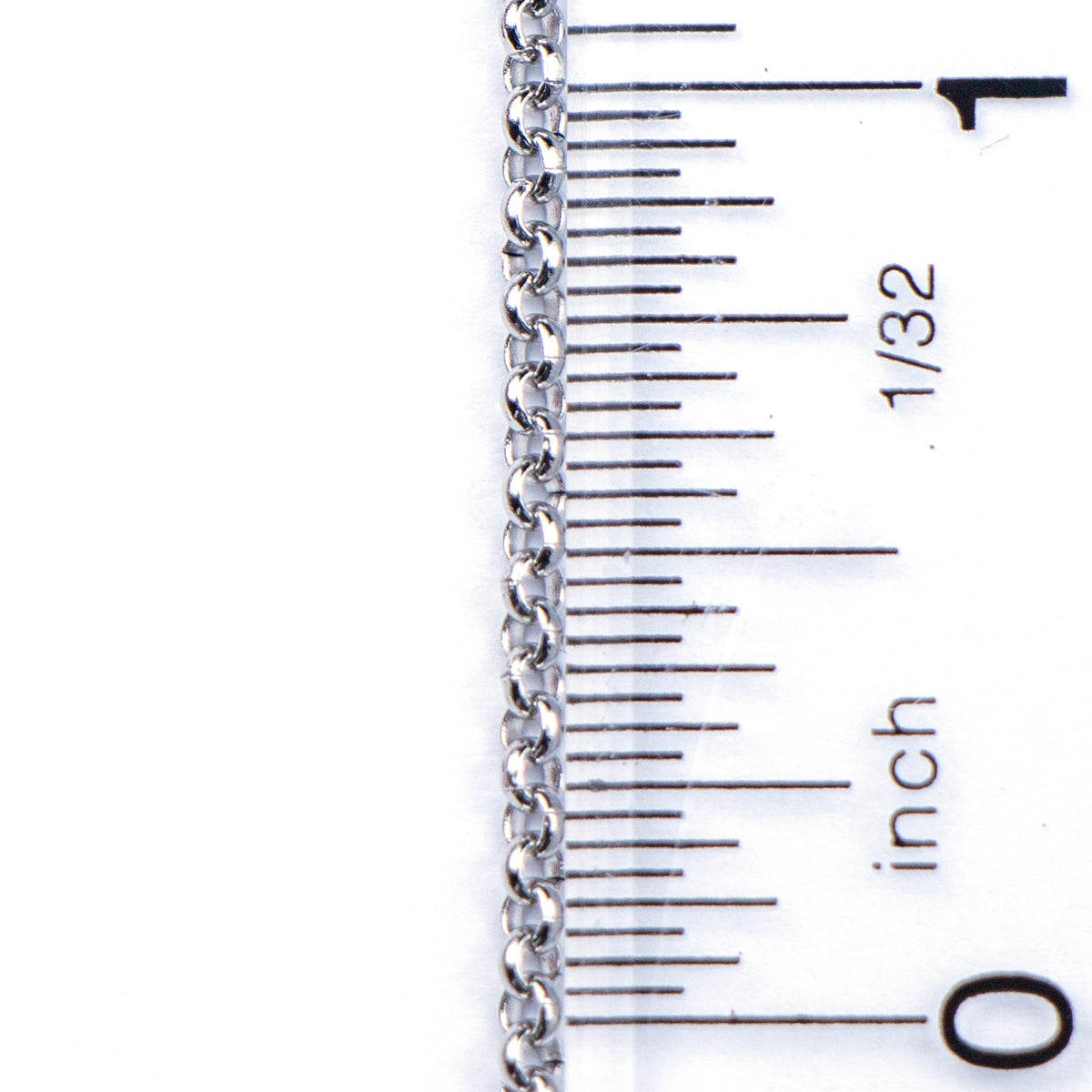2mm Rolo Chain - Stainless Steel — That Bead Lady
