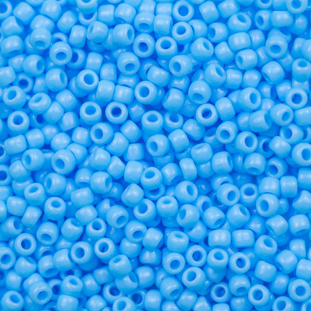 8/0 TOHO Seed Bead - Opaque Blue Turquoise — That Bead Lady