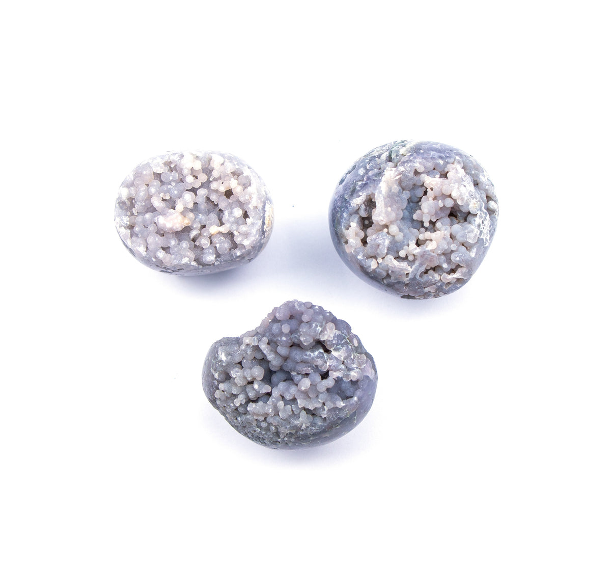 Semi-Polished Grape Agate — That Bead Lady