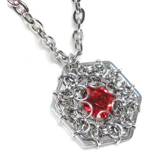 HyperLynks Benzene Pendant Kit - Scarlet — That Bead Lady